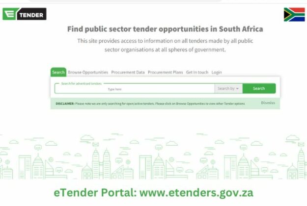 eTender Portal: www.etenders.gov.za - Explore the Best of South Africa